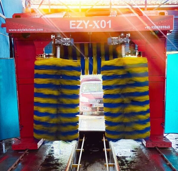 Automatic Brush Car Wash Plant - Ezytek clean