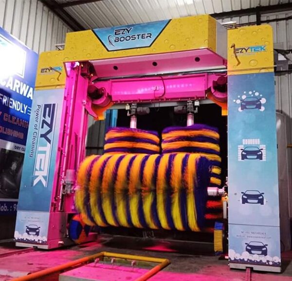 Automatic Brush Car Wash Plant - Ezytek clean