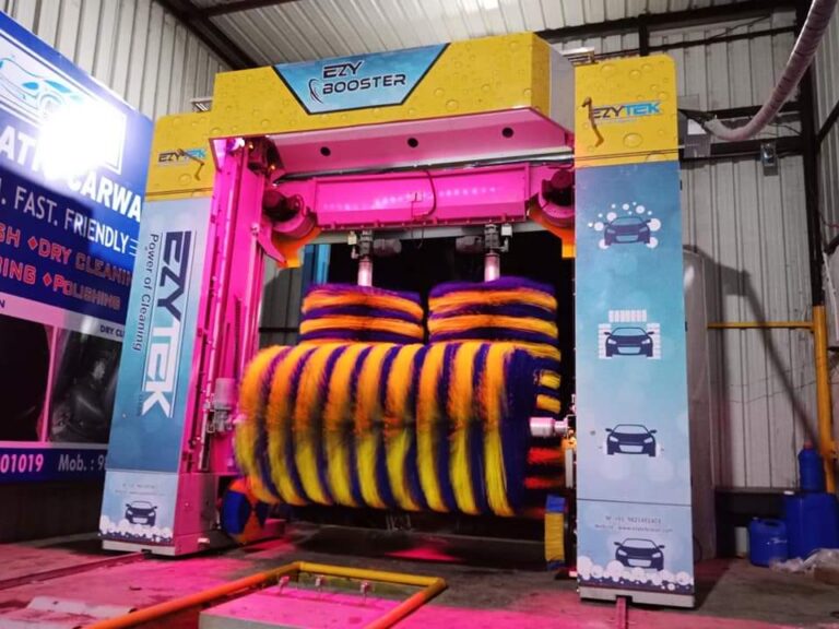 Automatic Brush Car Wash Plant - Ezytek clean