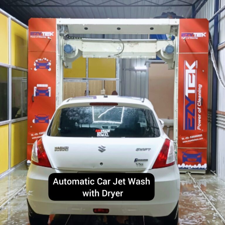Automatic jet Car Wash with Dryer Plant - Ezytek clean