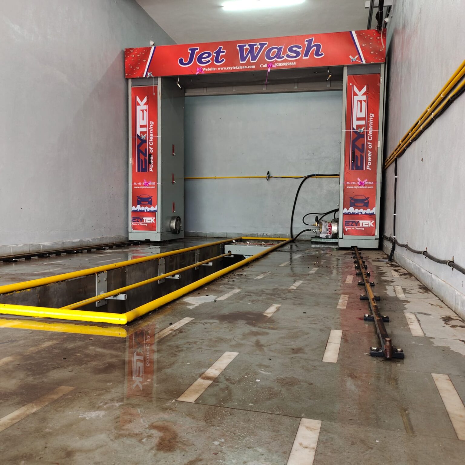 Automatic Car Jet Wash Plant - Ezytek clean