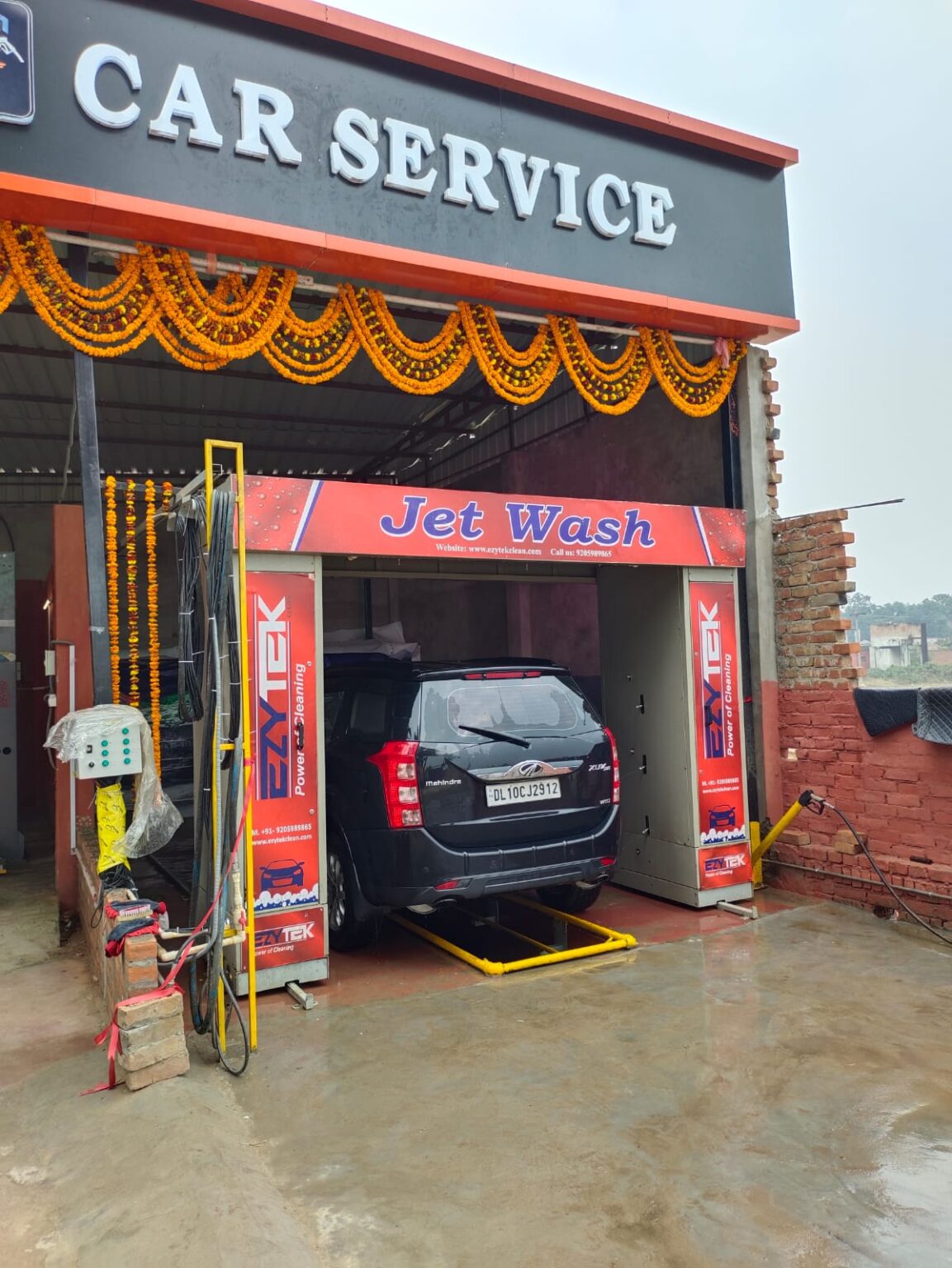 Automatic Car Jet Wash Plant - Ezytek clean