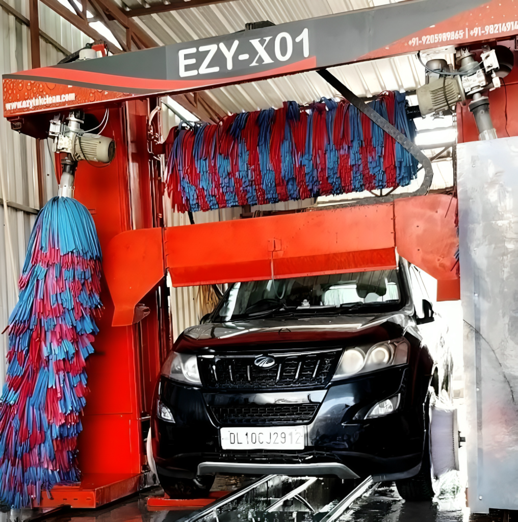 Automatic Brush Car Wash Plant - Ezytek clean