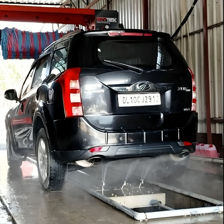 Automatic Brush Car Wash Plant - Ezytek clean