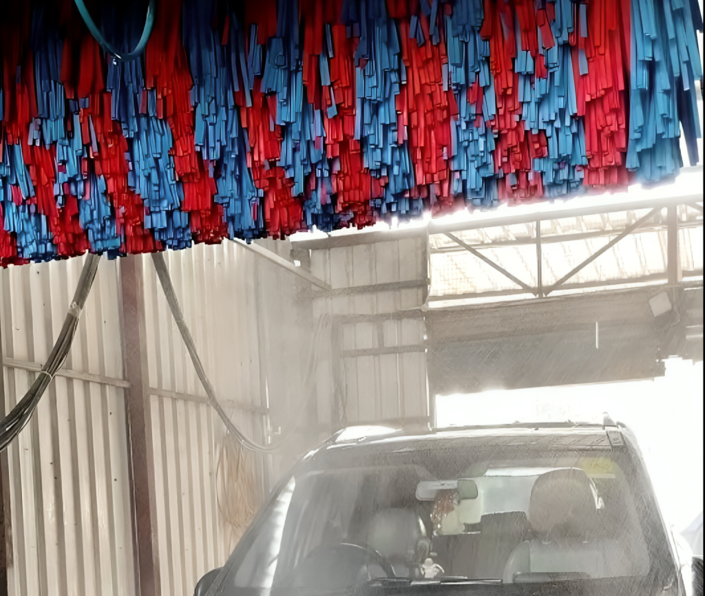 Automatic Brush Car Wash Plant - Ezytek clean