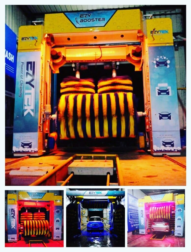 Automatic Brush Car Wash Plant - Ezytek clean