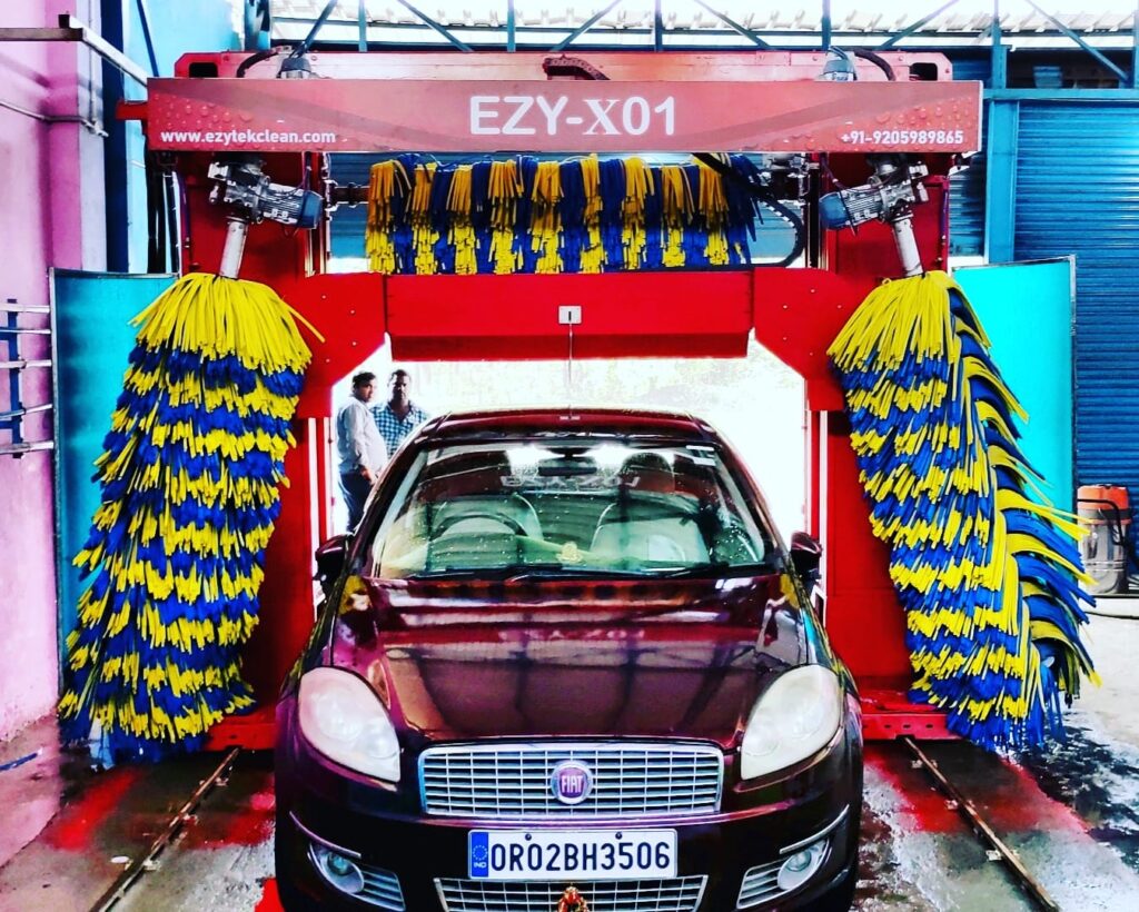 Automatic Brush Car Wash Plant - Ezytek clean