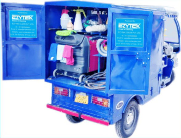 Mobile Car Spa Setup - Ezytek clean